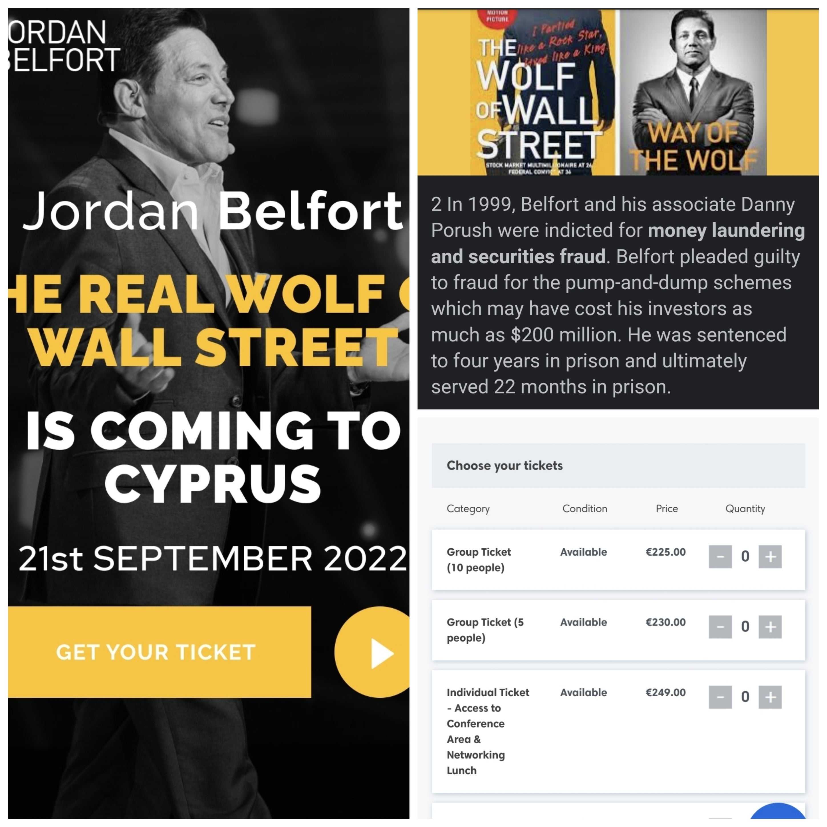 "Wolf of Wall Street" is coming to cyprus to scam you out of your money ...