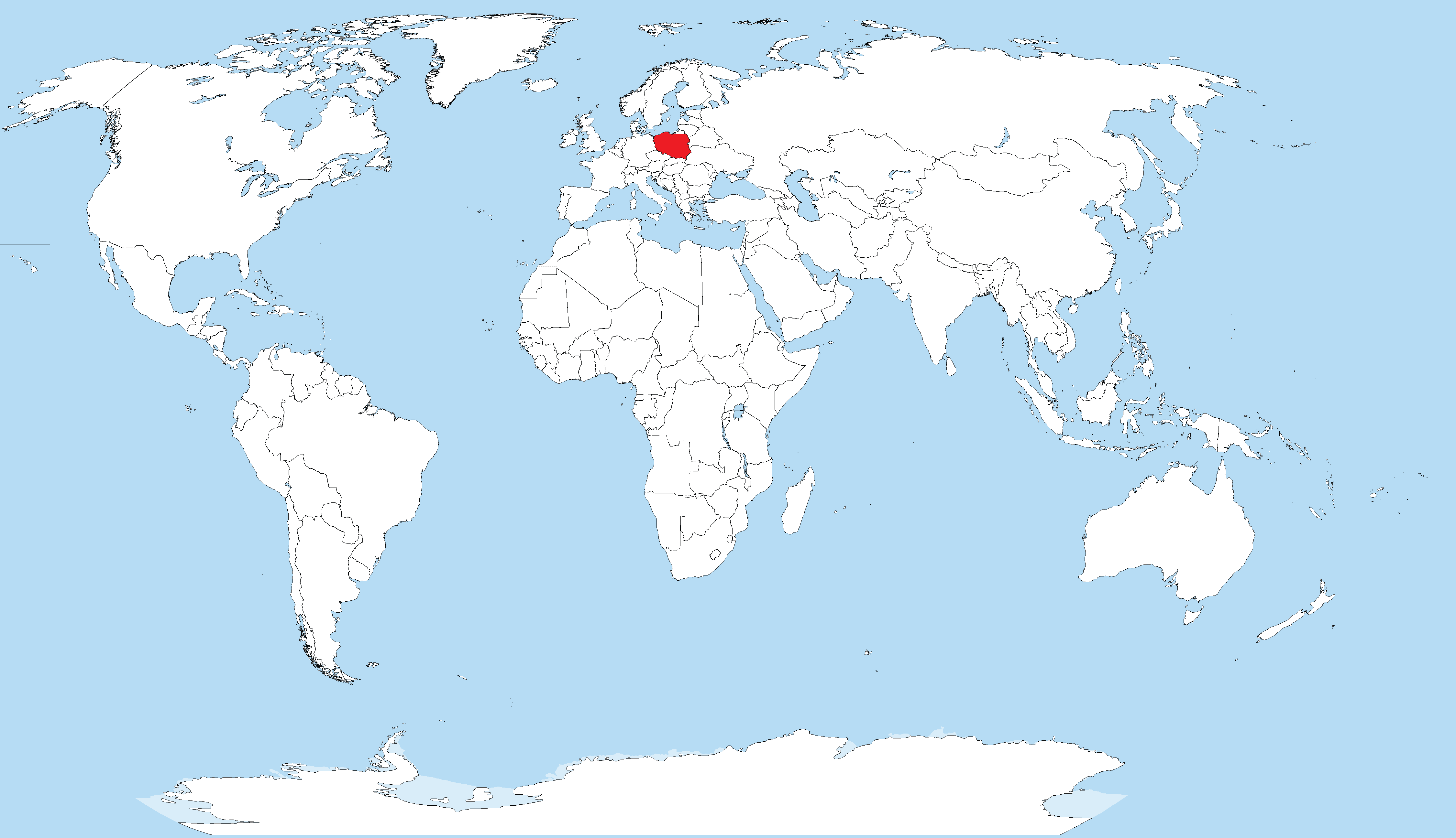 Map of all countries where the Chief of Police accidentally fired a 90 ...