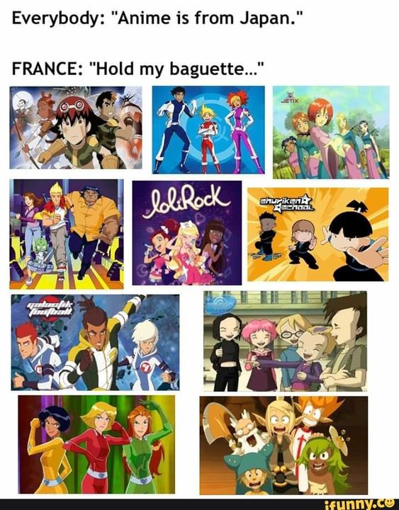 France have Anime - EUROPE SAYS