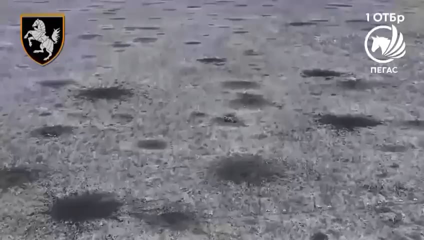 UA Drone Team "Pegas" of the 1st Tank Brigade Targeting Russian ...