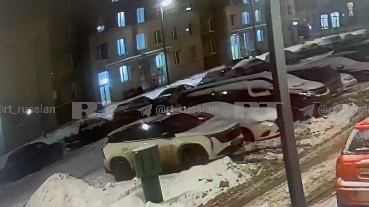 CCTV camera footage of the moment the explosion killed Russian Lieutenant General Igor Kirillov ...